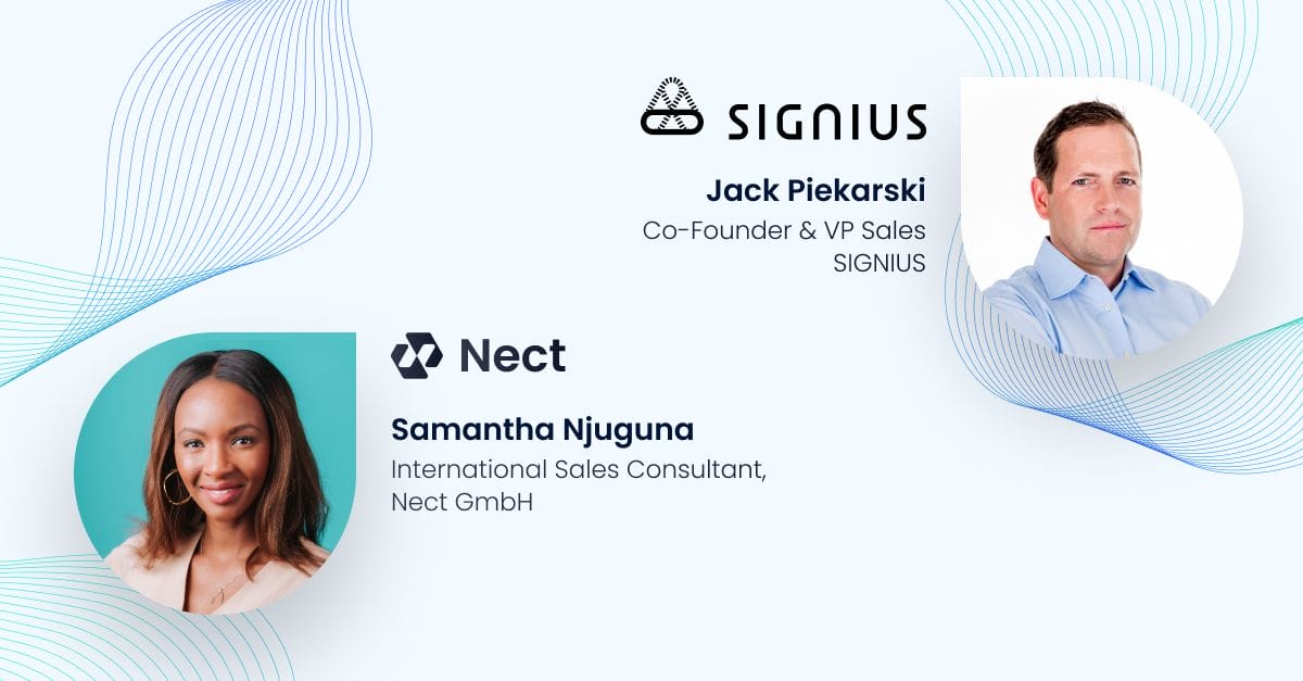 Nect & SIGNIUS im Gespräch zur Partnerschaft