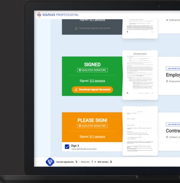 SIGNIUS Professional - SIGNIUS